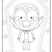 40 Halloween Coloring Pages - Etsy