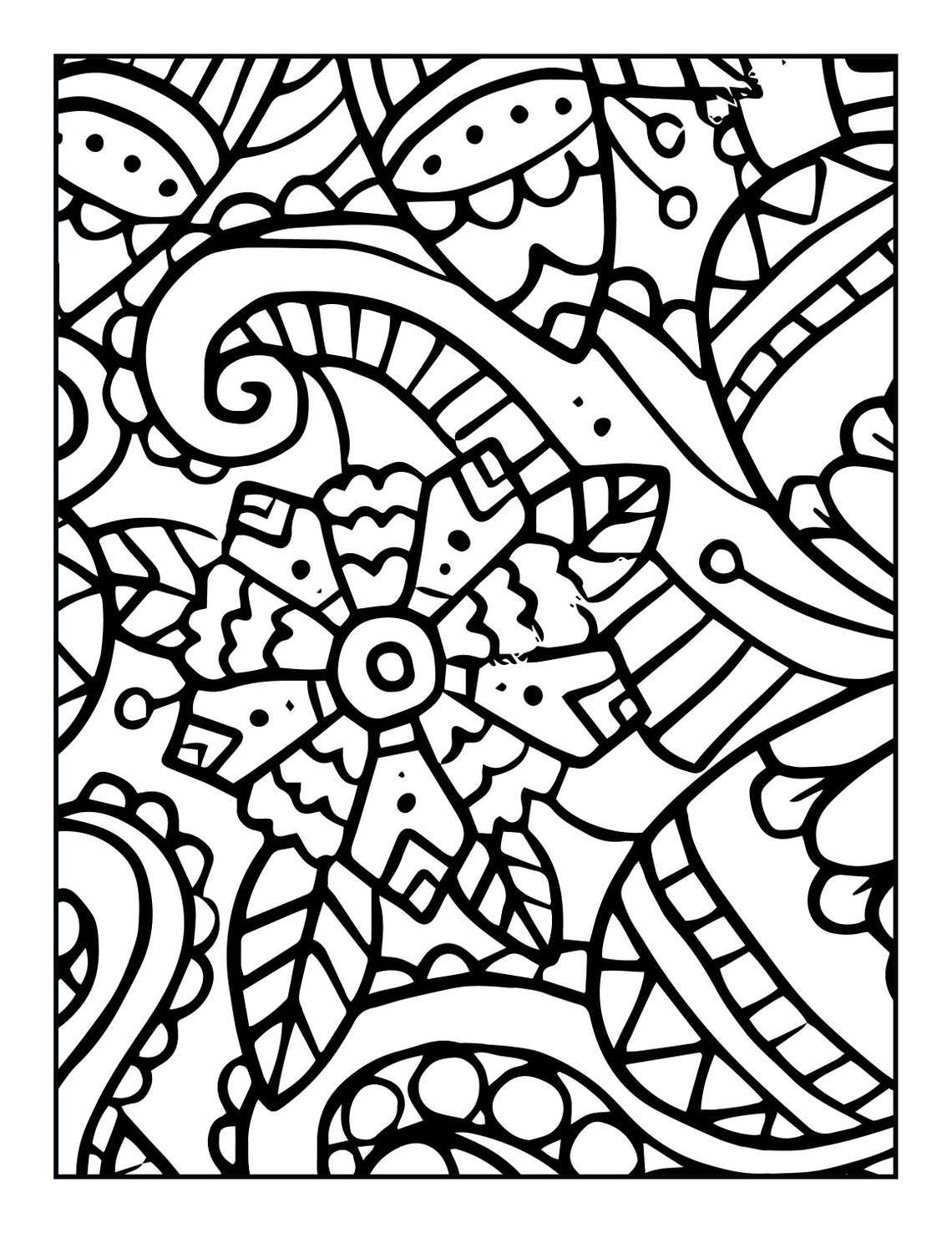 Floral Adult Coloring Pages Floral Coloring Pages Adult Coloring Pages