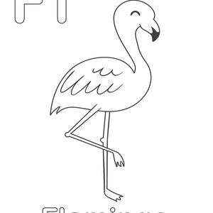 26 Preschool Worksheets Alphabet Coloring Pages - Etsy