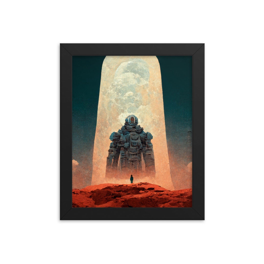 Framed Digital Art Print - "your Potential Self" #001 - Etsy