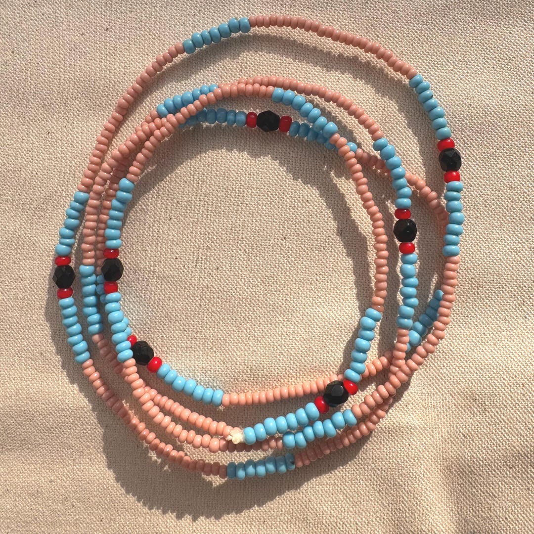 Ileke Orisha Oko Eleke Collar De Oricha Oko Beaded Necklace Vintage ...
