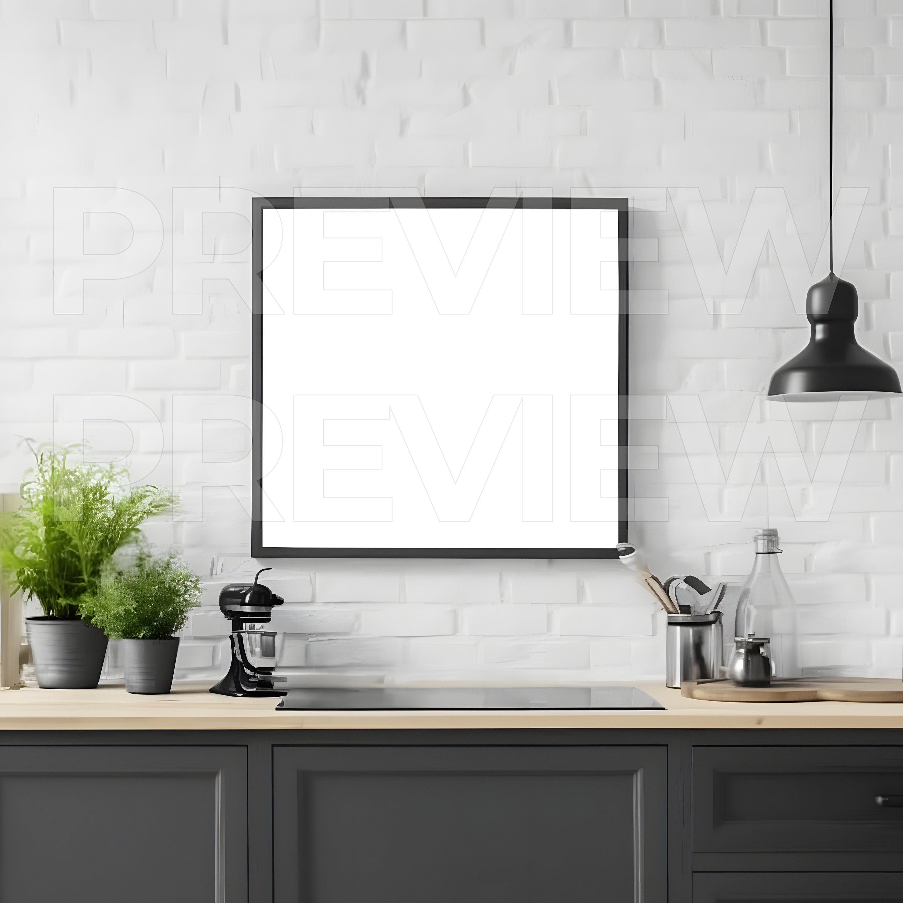 Mockup Modern Farm House Frame Mock Ups Frame Mockup Frame - Etsy