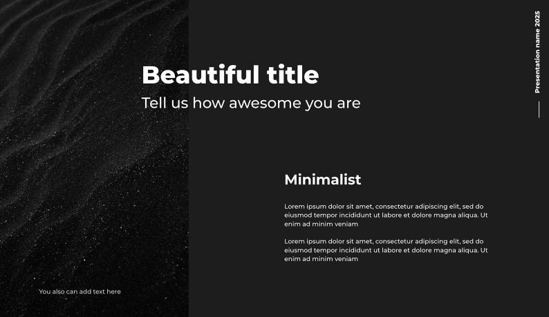 Brand New Slide Deck Powerpoint Presentation Templates Etsy