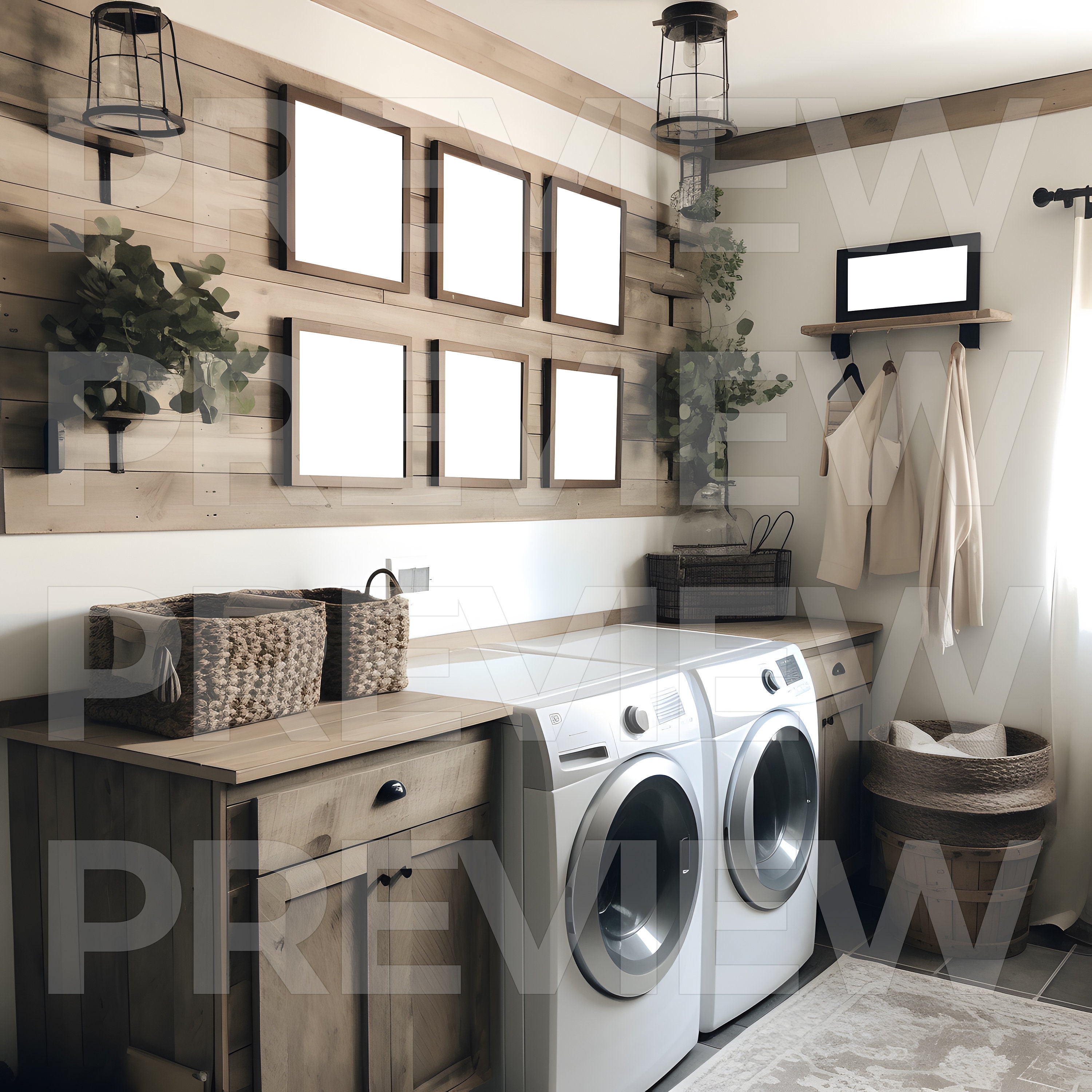 Mockup Modern Farm House Frame Mock Ups Frame Mockup Frame - Etsy