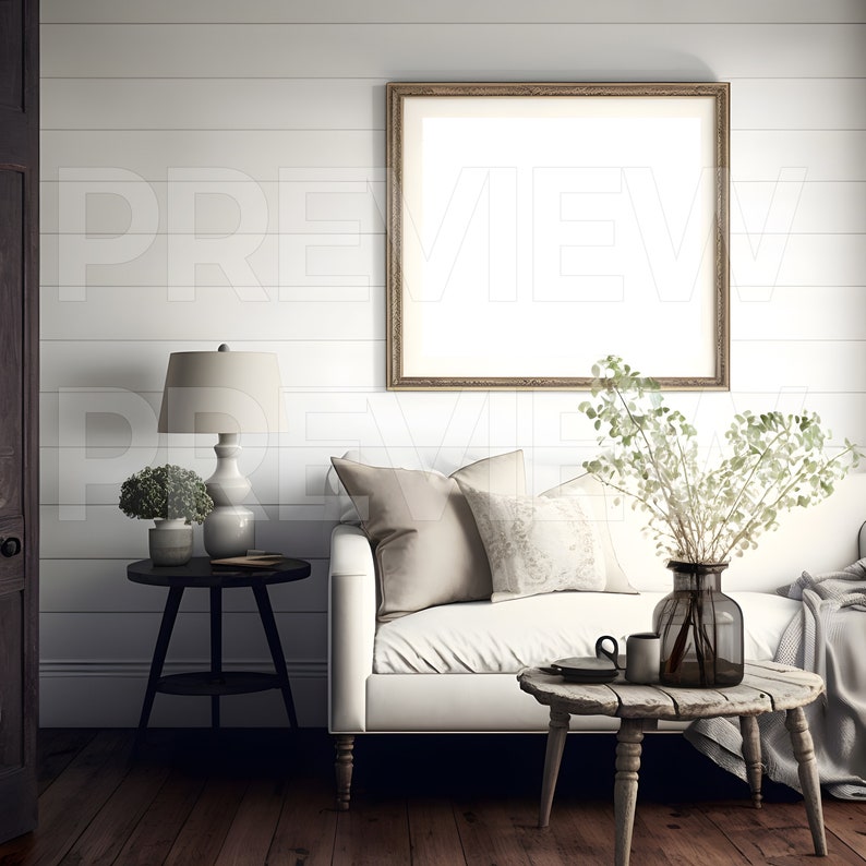 Mockup Modern Farm House Frame Mock Ups Frame Mockup Frame - Etsy