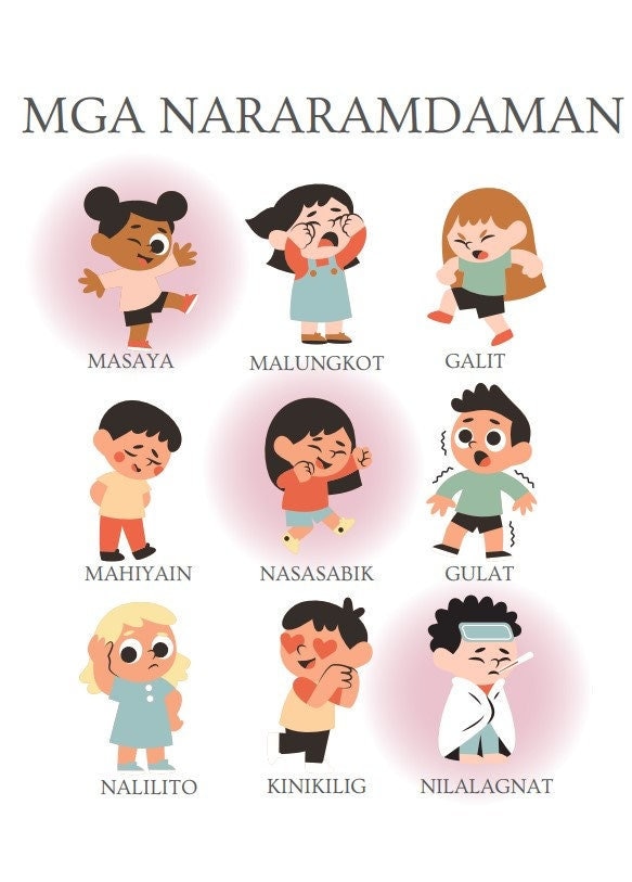 Mga Nararamdaman feelings - Etsy