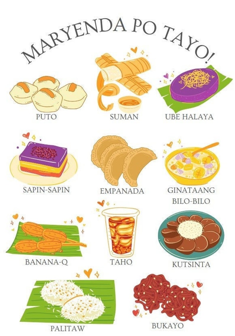 Meryenda Chart - Etsy