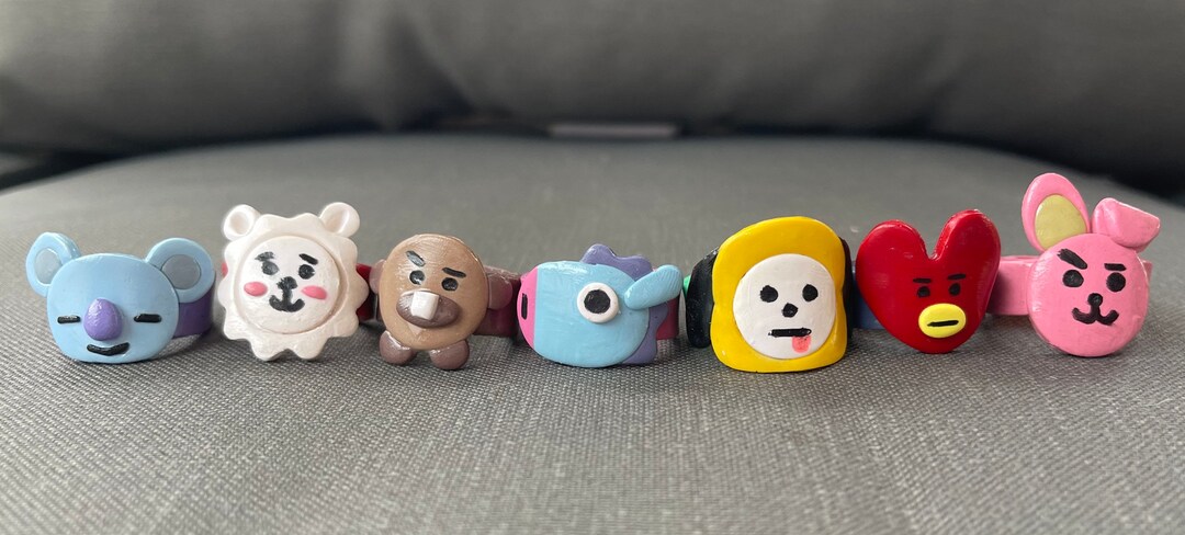 BT21 Rings - Etsy