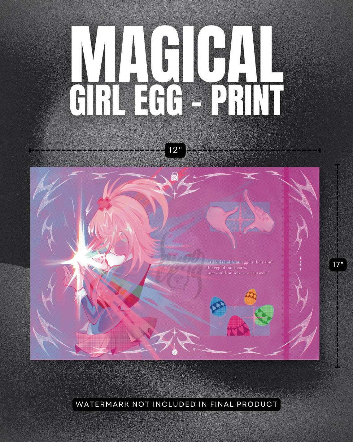 Shugo Chara | Art Print Fanart Poster Print Anime Magical Girl - Etsy
