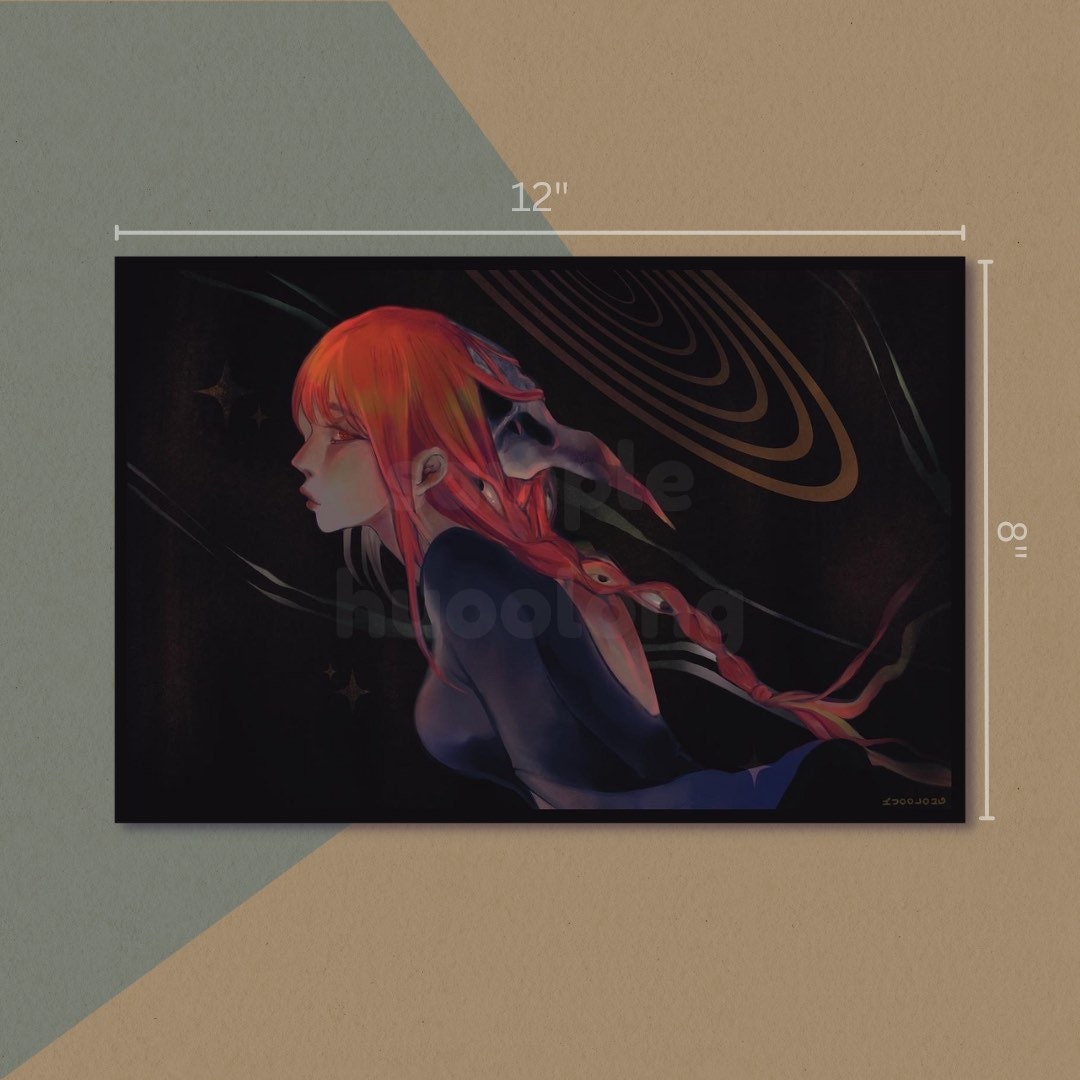 Makima | Anime Art Print - Etsy