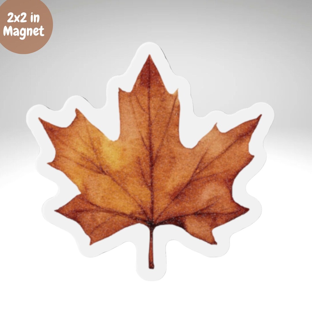 Maple Leaf Magnet, Cute Fridge Magnet Home Decor, Unique Kitchen Magnet ...