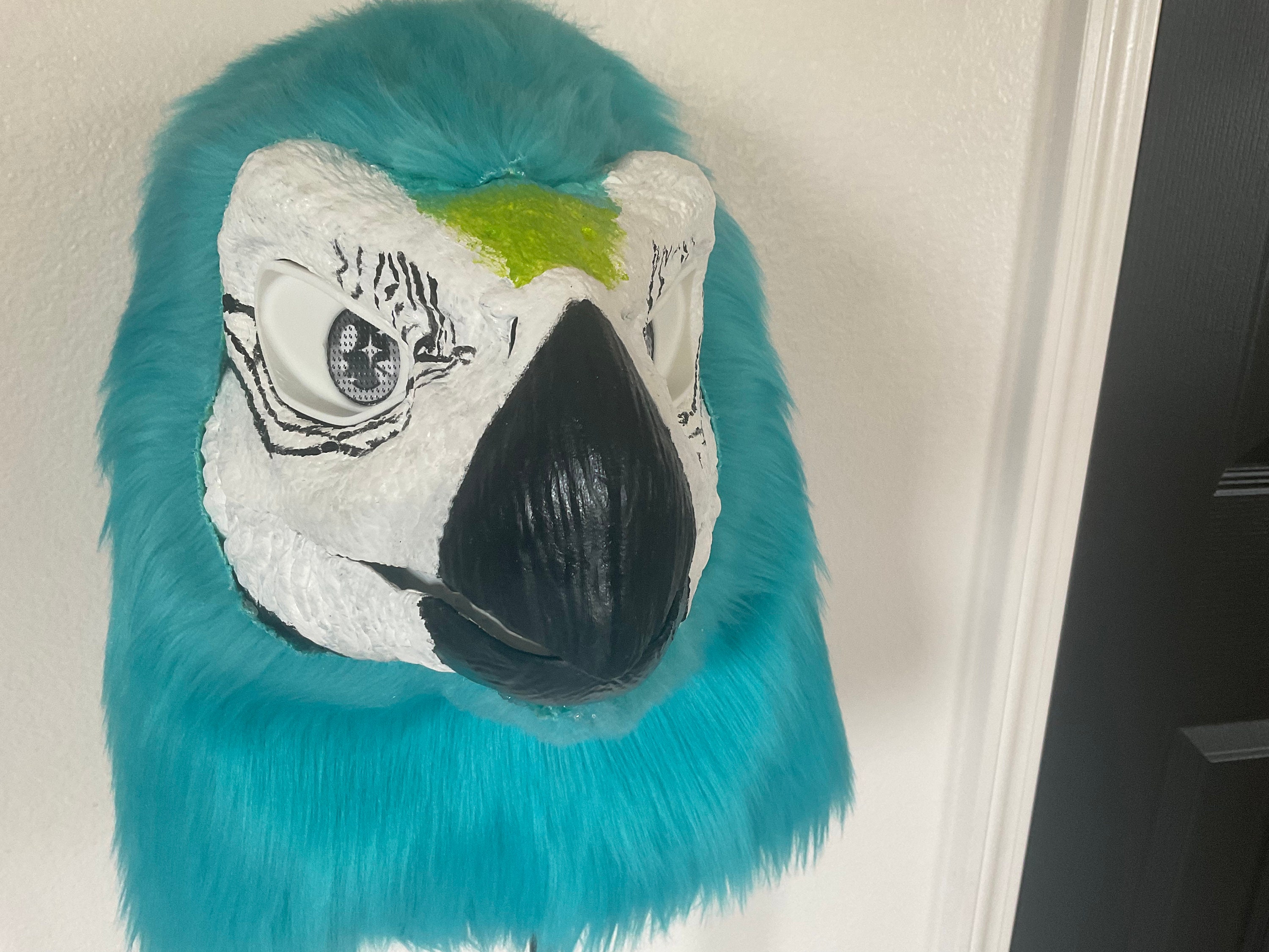 NEED GONE Pre Made Macaw Therizinosaurus Dino Mask Furry - Etsy