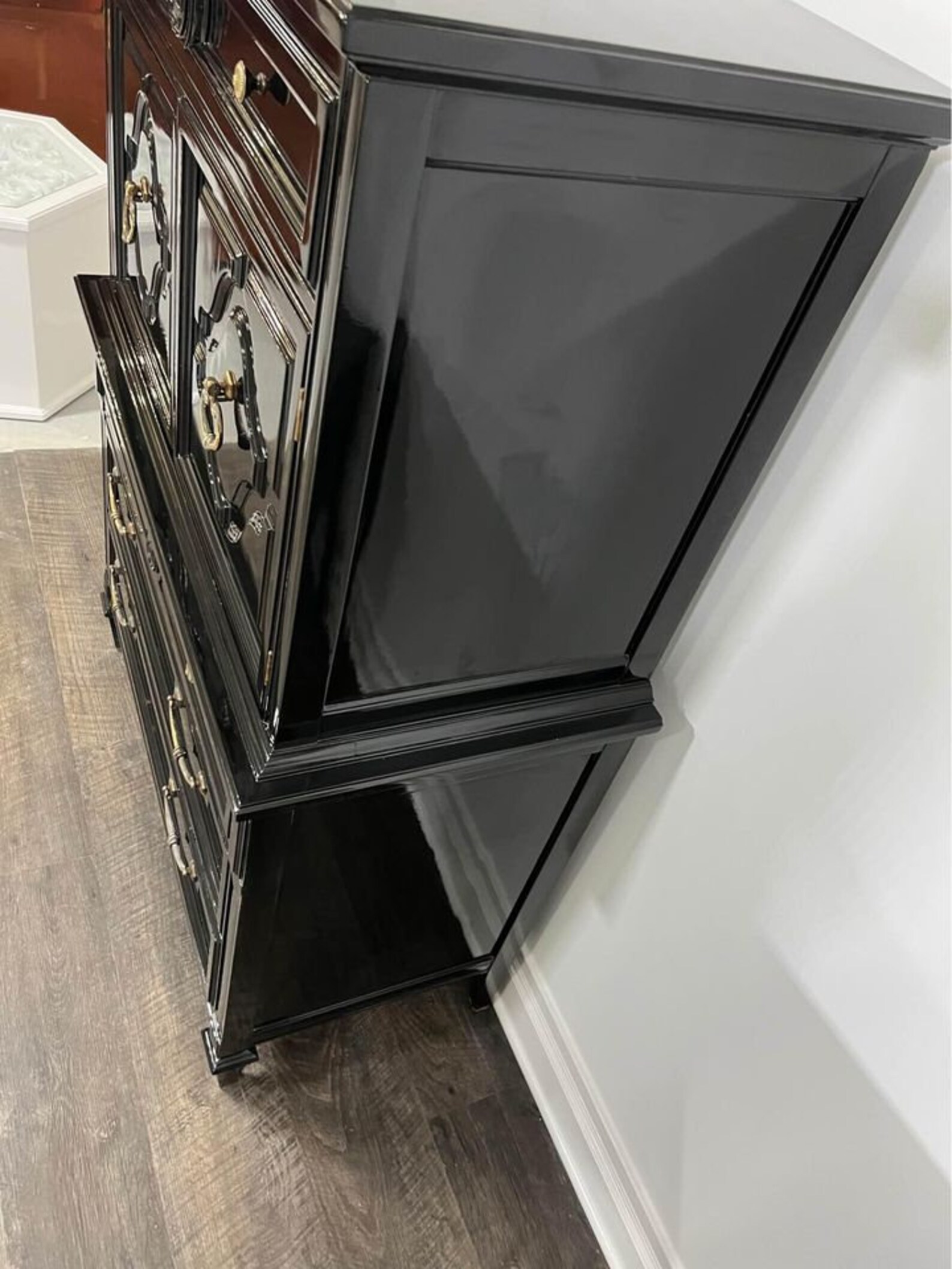 Refinished Tall-boy, Armoire, Dresser, High-gloss Lacquer - Etsy
