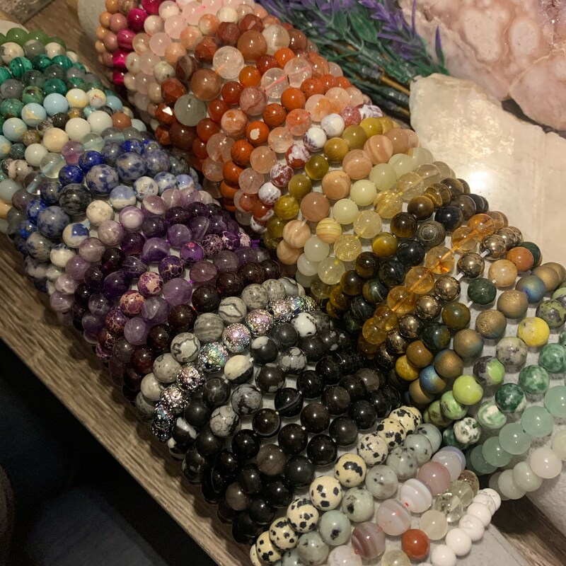 Custom Crystal Bracelet - Etsy