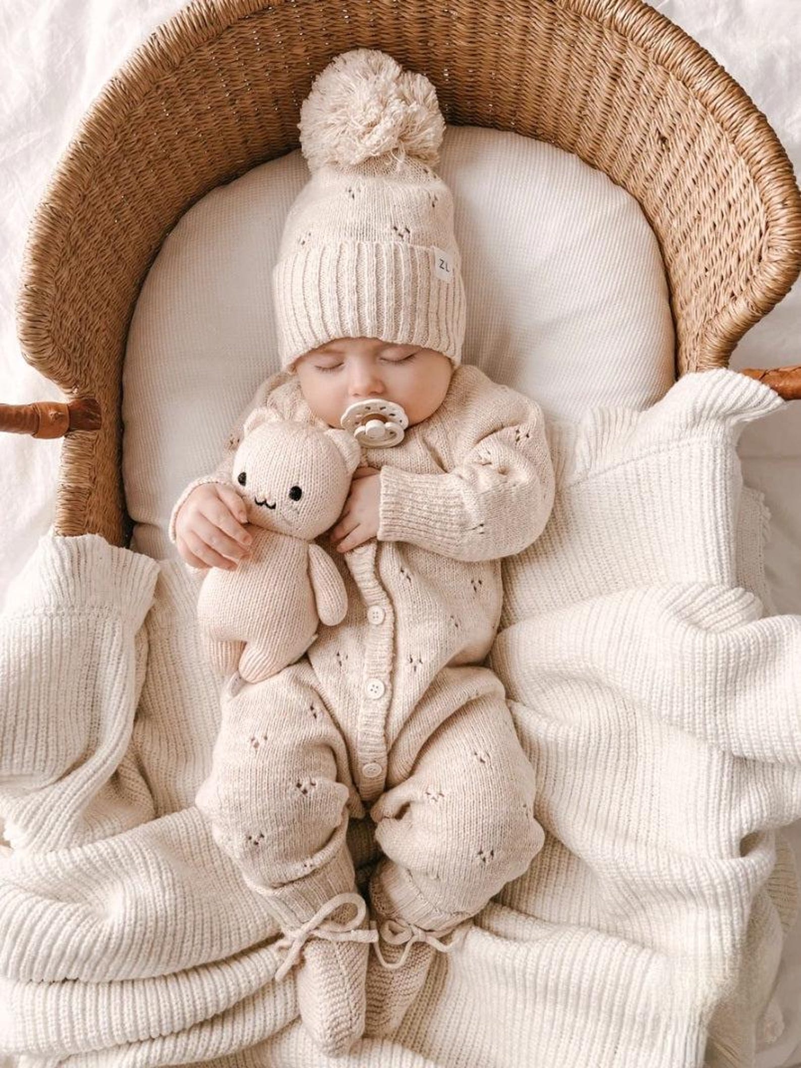 Ziggy Lou Classic Knit Romper Petal - Etsy