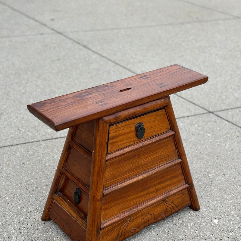 Japanese Stool - Etsy
