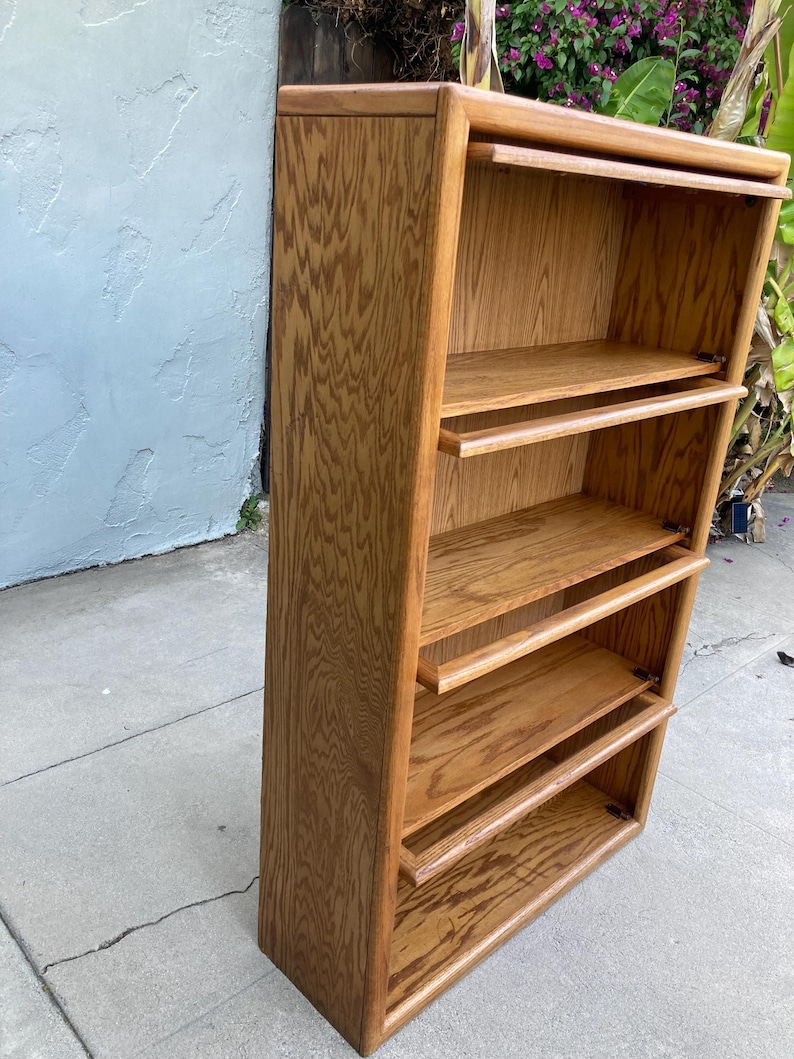 Barrister Bookcase / Lawyer Bookcase - Etsy