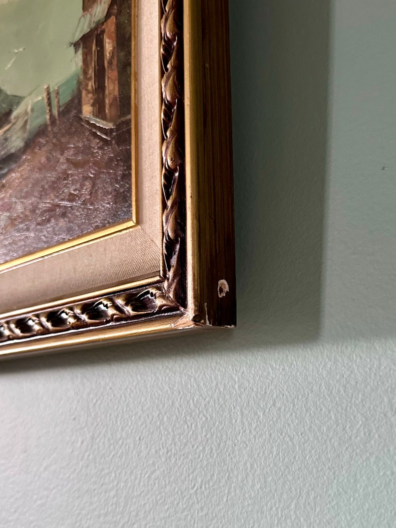 Vintage P. Stirrat Oil Painting of Sailboats - Etsy