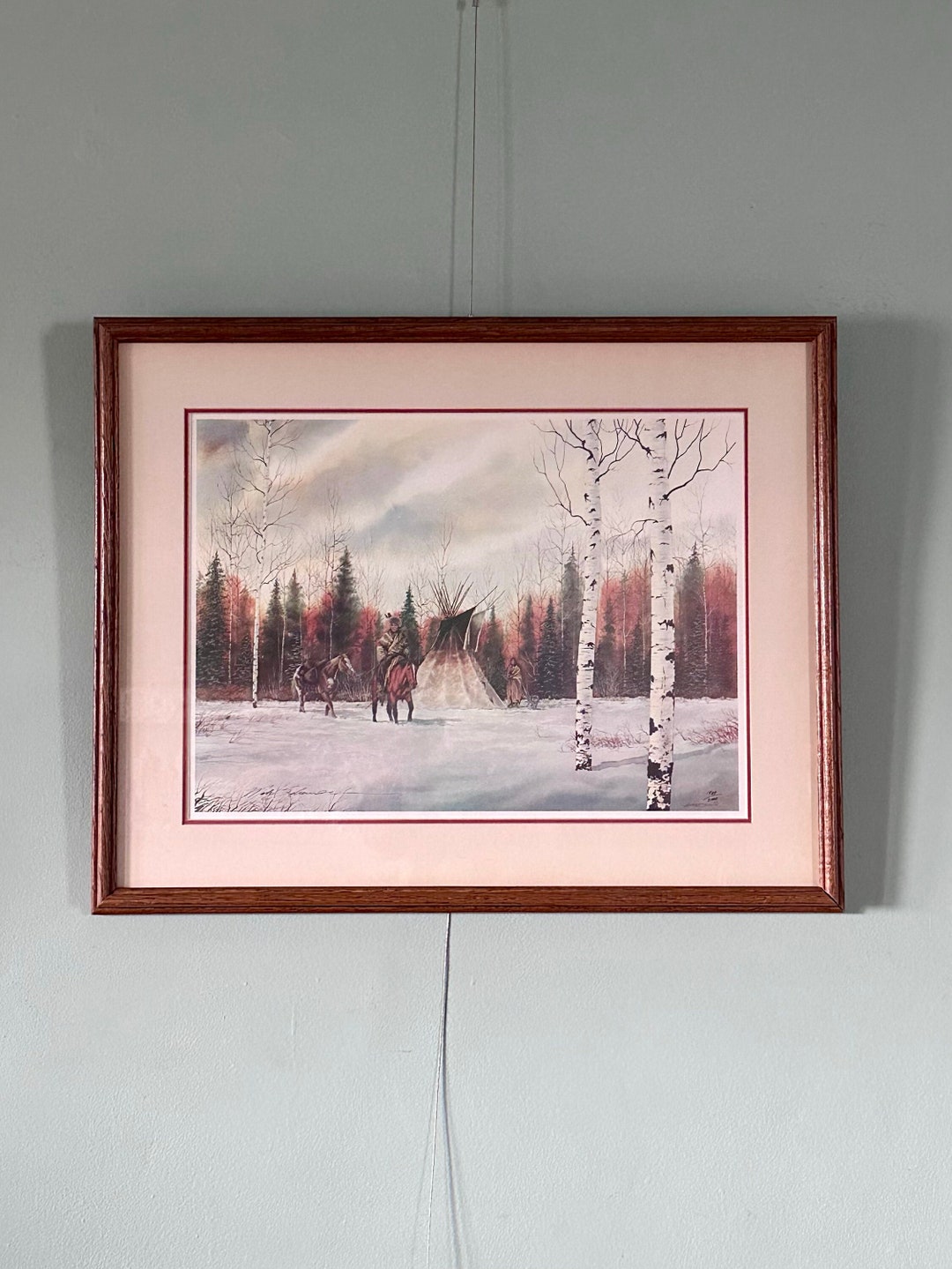 Vintage "aspen Refuge" by Mark Silversmith - Etsy