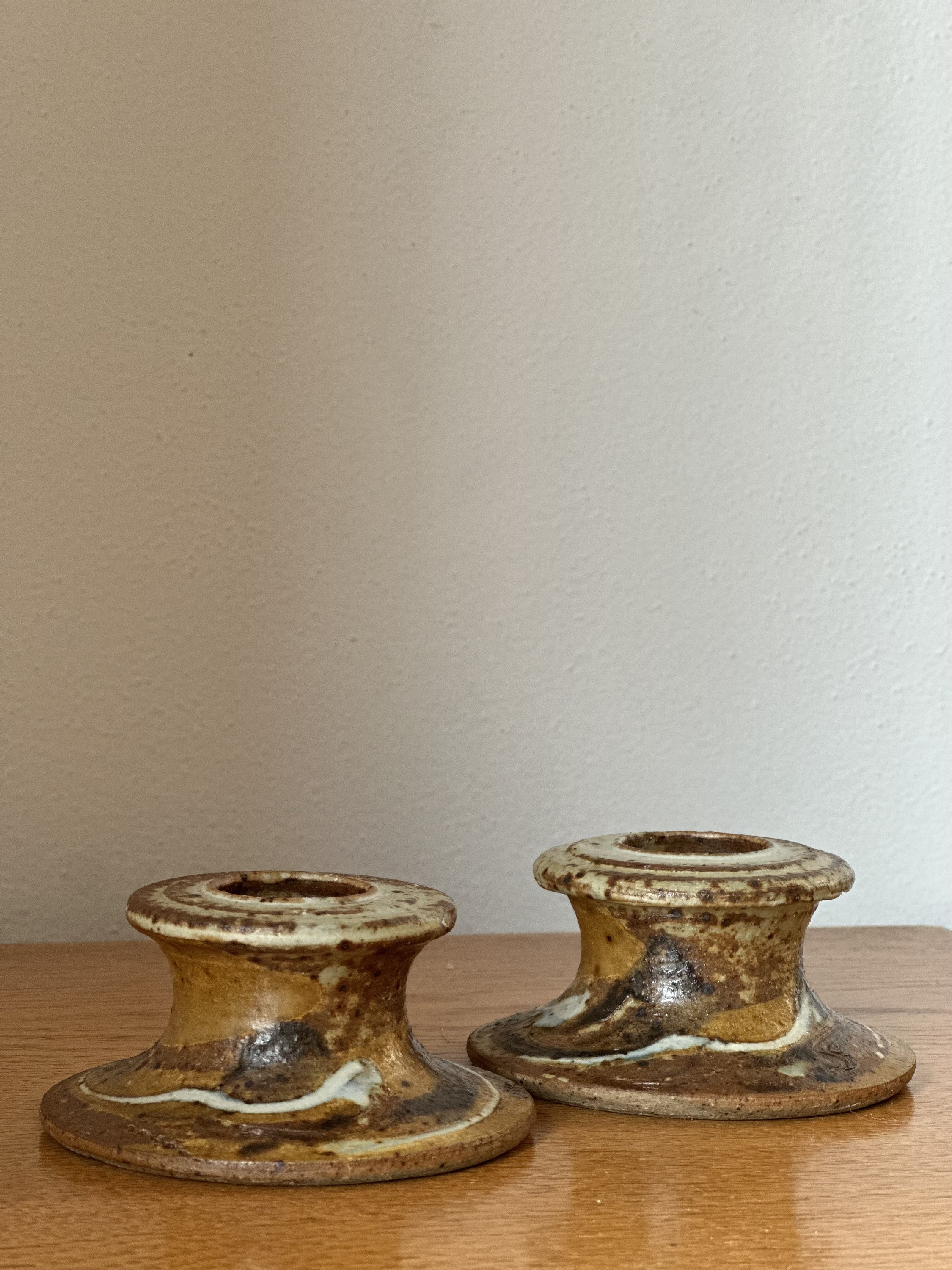 Vintage Ceramic Candlestick Holders - Etsy
