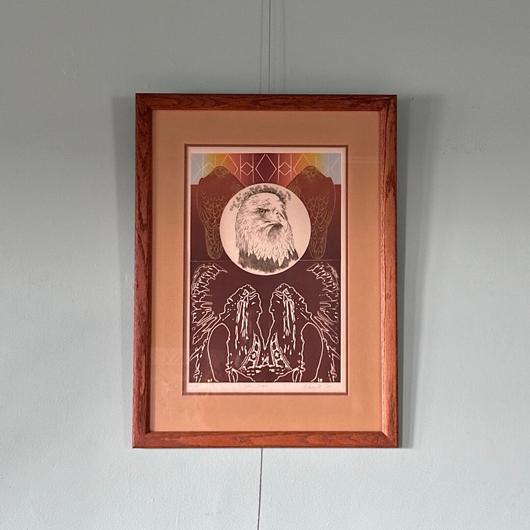 Vintage Phillip M. Turner Hand-colored Etching - Etsy