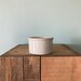 Vintage Cream Stoneware Crock With Lip - Etsy