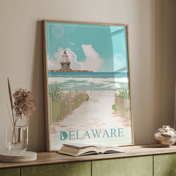 Delaware Wall Art - Etsy
