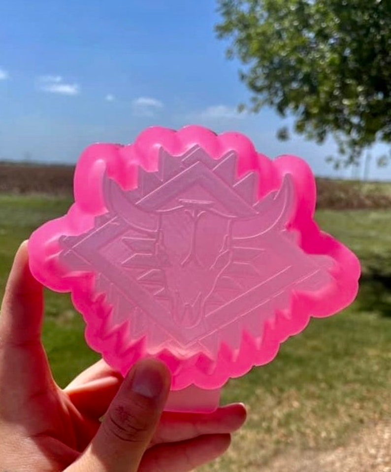 Aztec Style Bull Freshie Mold - Etsy
