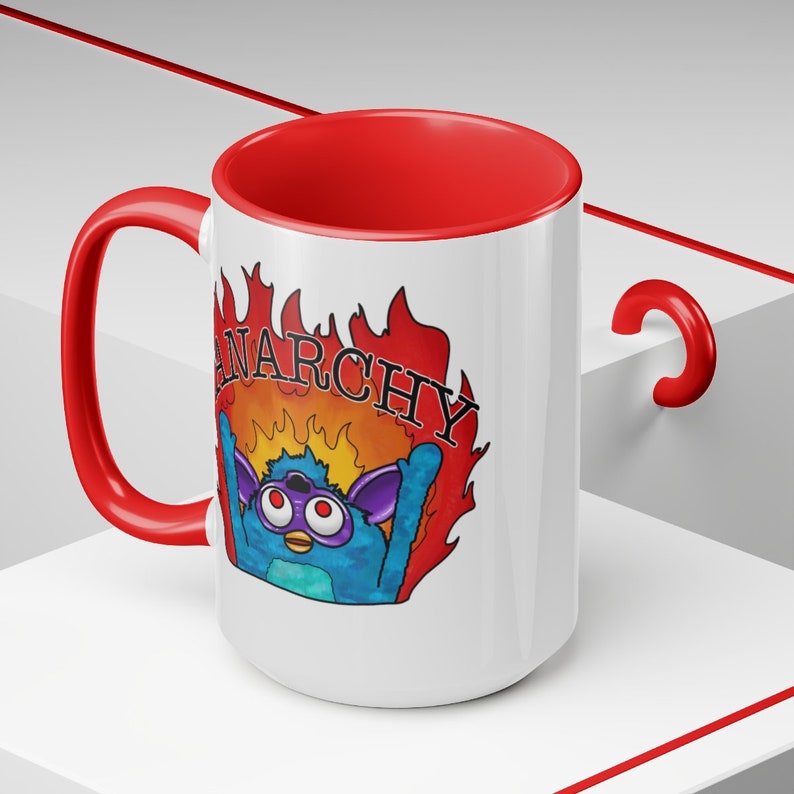 CURSED FURBY MUG 15oz Ceramic Coffee Cup - Etsy
