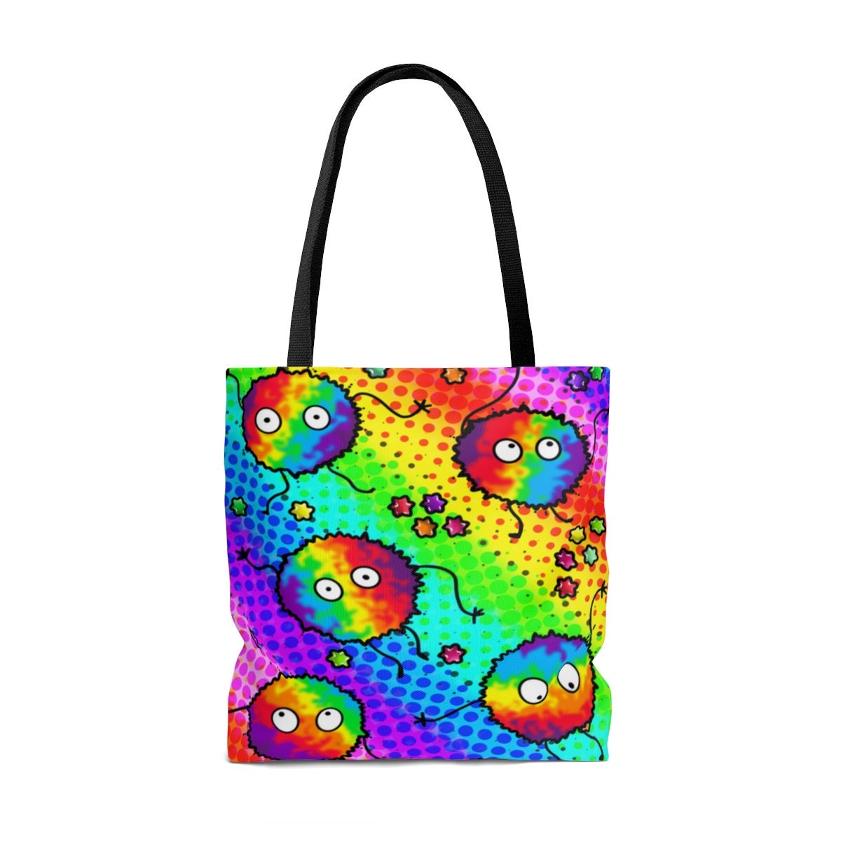 RAINBOW SOOT SPRITE Tote Bag Rainbowcore Decora Harajuku - Etsy