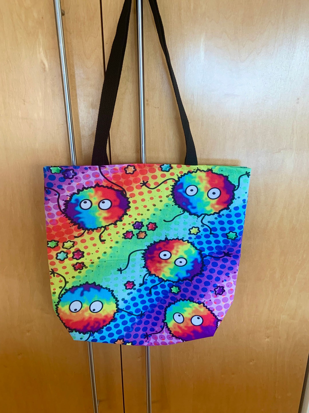 RAINBOW SOOT SPRITE Tote Bag Rainbowcore Decora Harajuku - Etsy