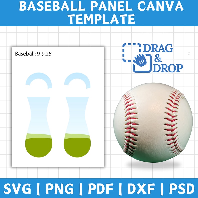 Basketball Panel Canva Editable Template, DIY Custom Ball Wrap ...