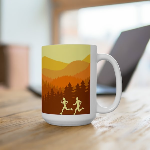 Funny Running Mug - Etsy