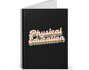 Physical Education Teacher Spiral Notebook Ruled Line Perfect PE ...