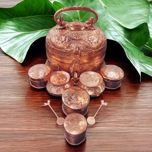 Very Rare Antique Pure Copper Big Size Round Shape Very Beautifully ...