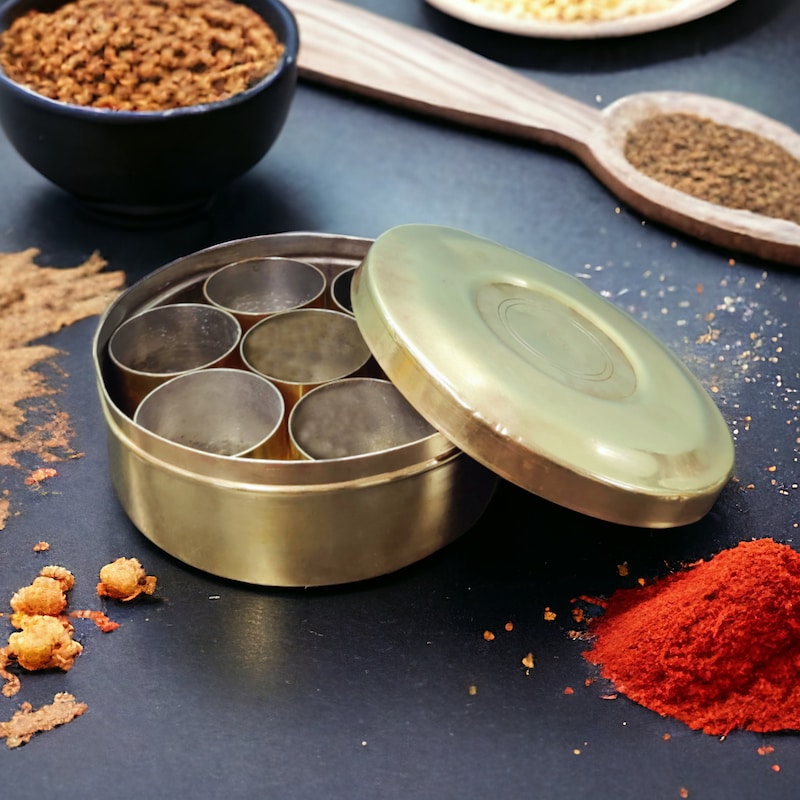 Vintage Masala Dabba - Etsy