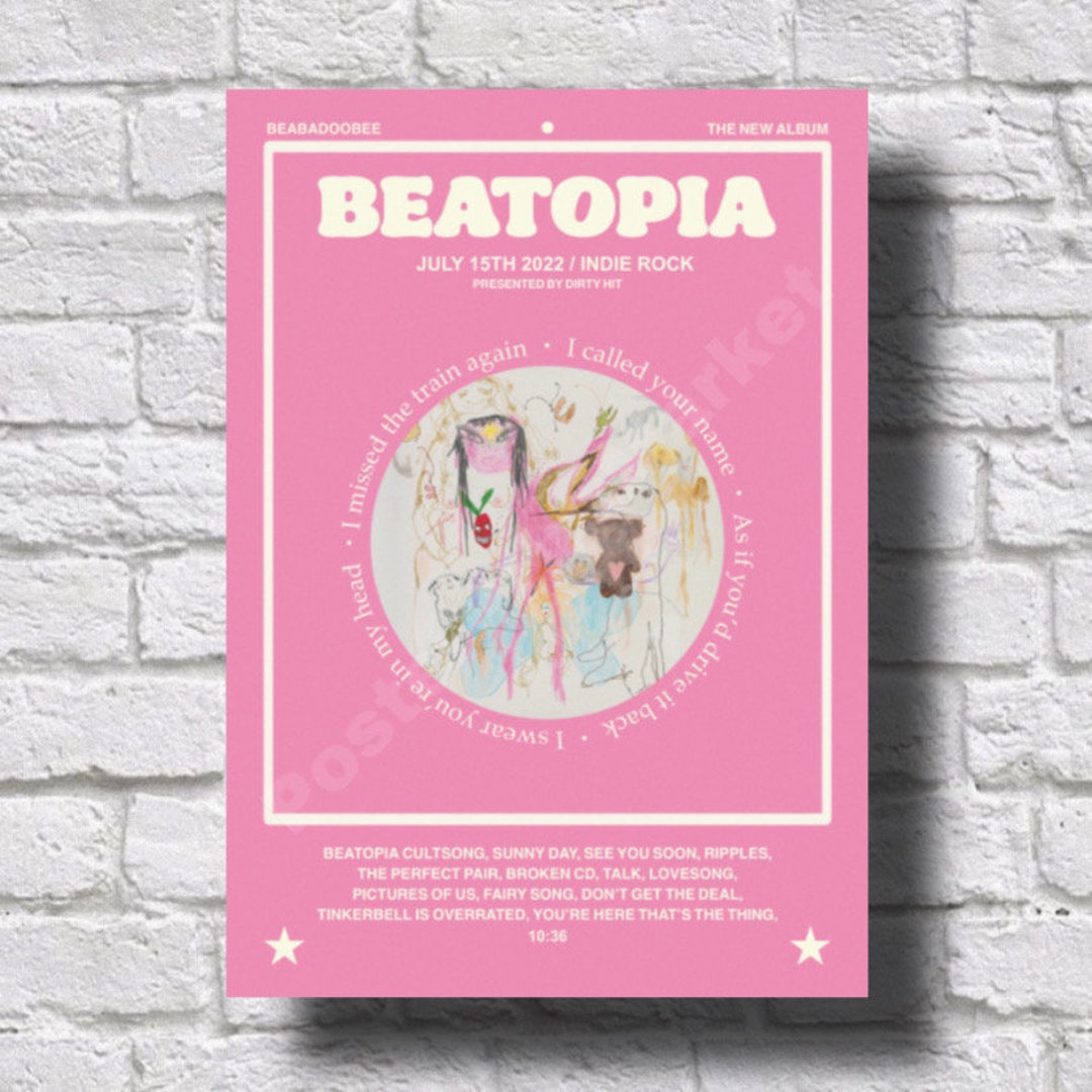 Beabadoobee - Beatopia Vintage Album Poster | Vintage Movie Poster ...