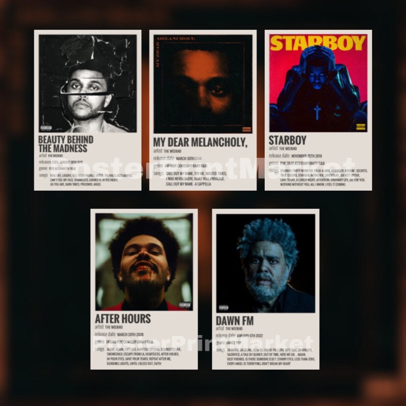 The Weeknd Album Artwork