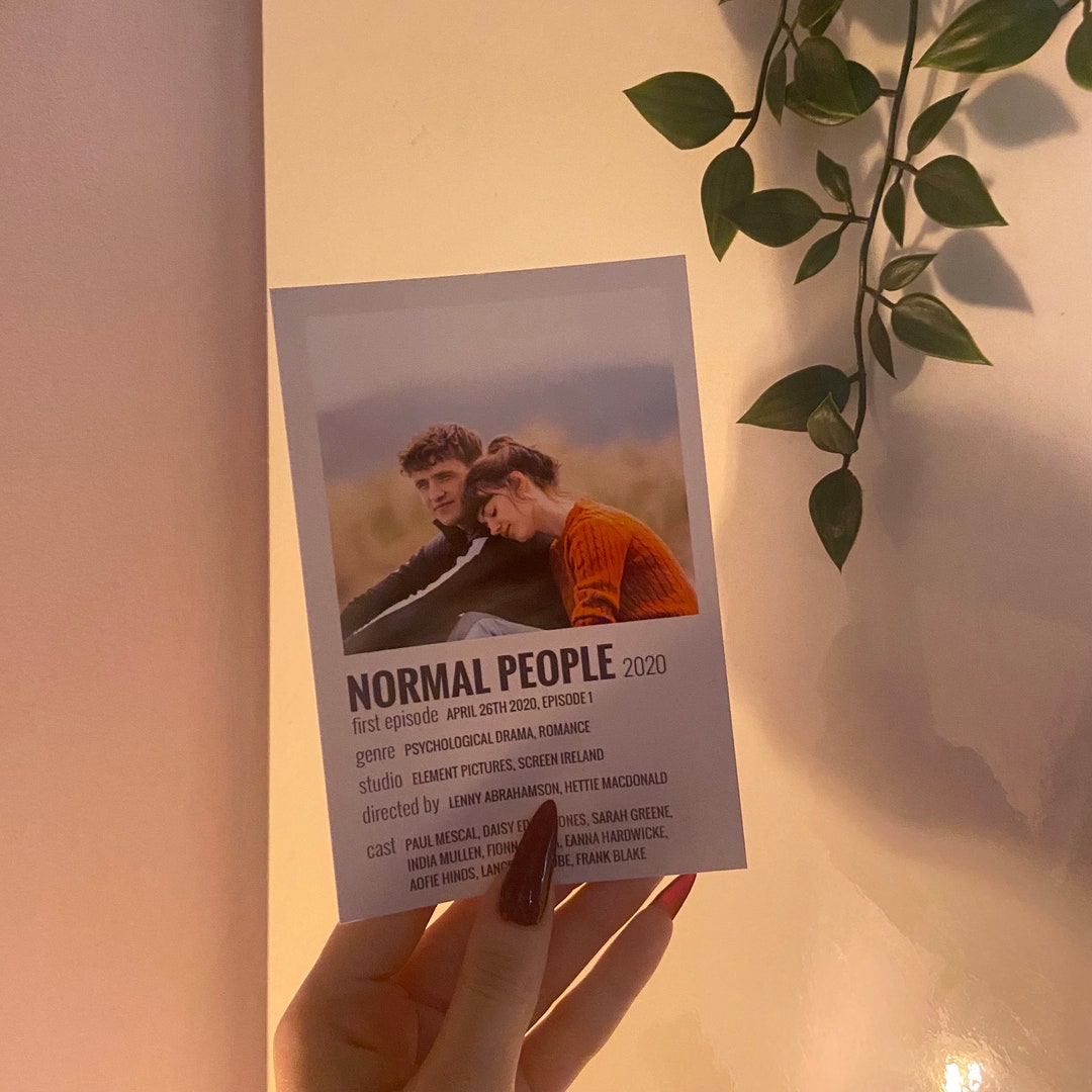 Normal People Aesthetic Poster Print - Etsy UK