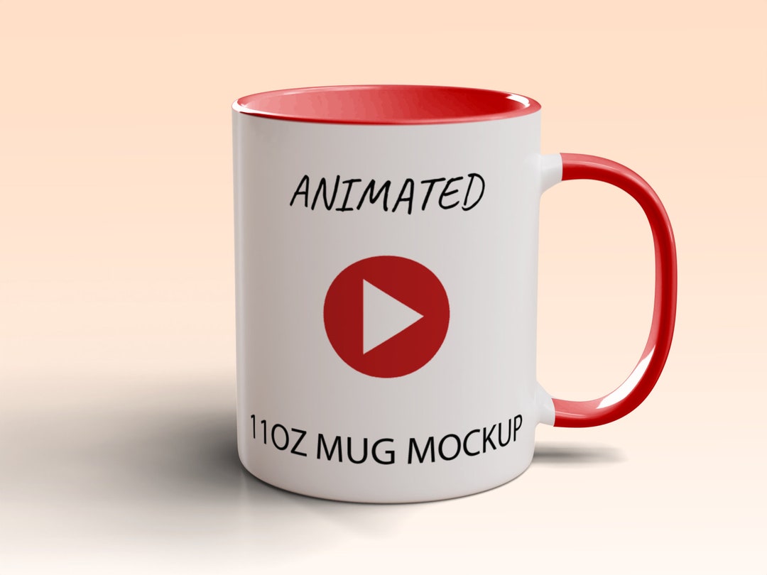 Animated 11oz Mug Mockup: Looping Video, Color Change (PSD & MP4) - Etsy