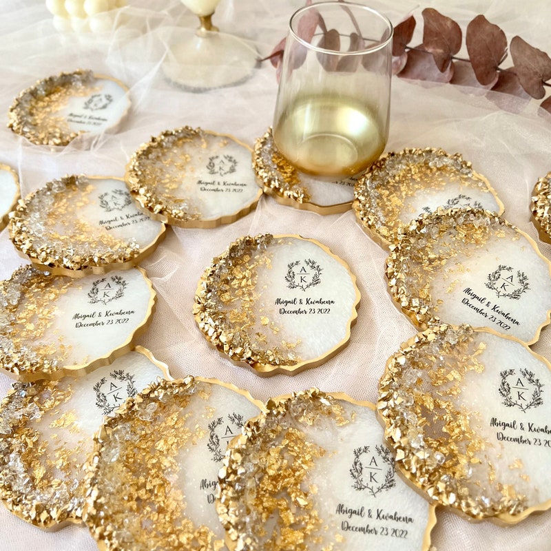 Wedding Coasters - Etsy