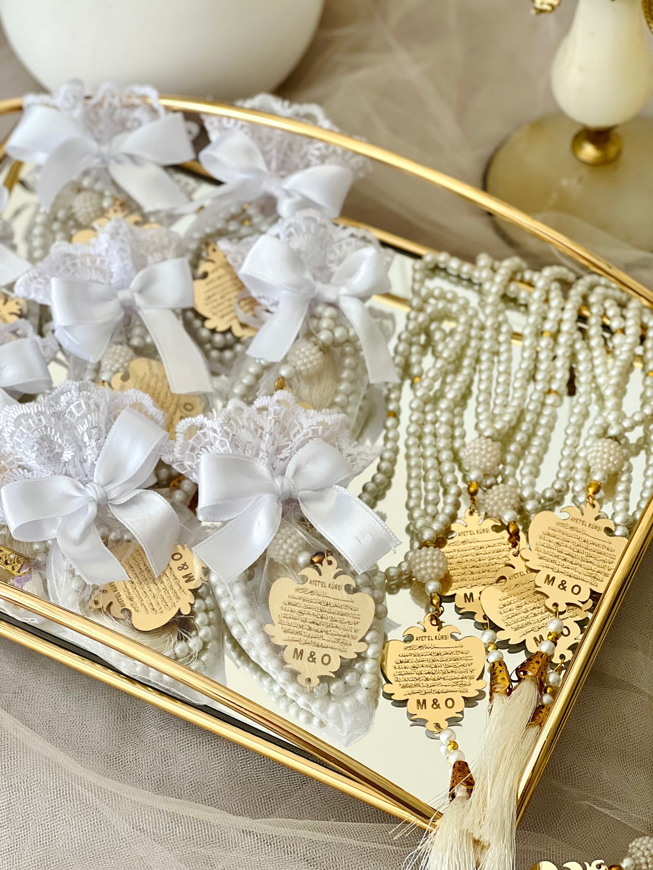 Personalized Islamic Baby Shower Favors Prayer Beads Tasbeeh - Etsy