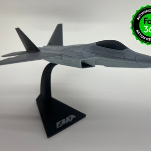 F-22 Raptor Desk Model With Stand, Lockheed Martin F22, 3D Printed - Etsy