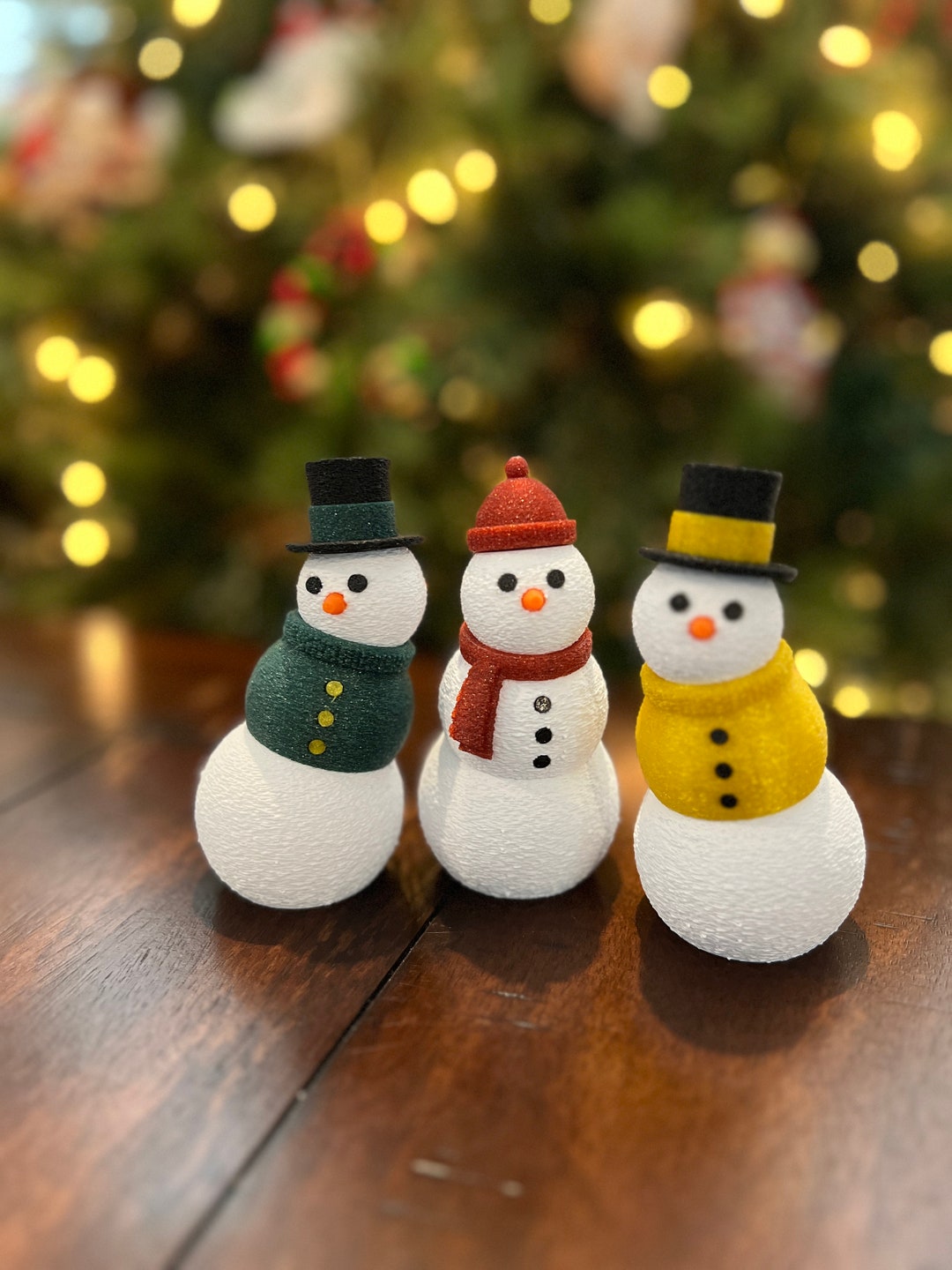 Articulated Snowman, Fidget, Decoration - Etsy