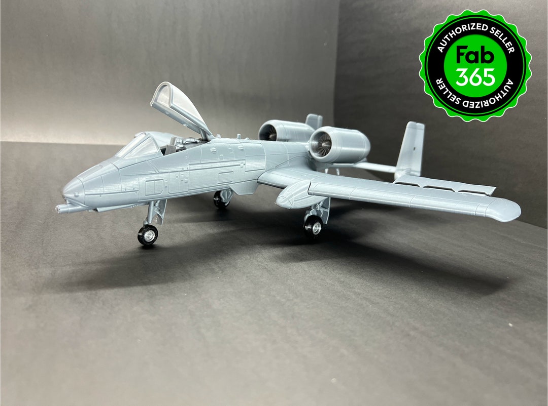 A-10 Thunderbolt II warthog, 3D Printed Model - Etsy Australia