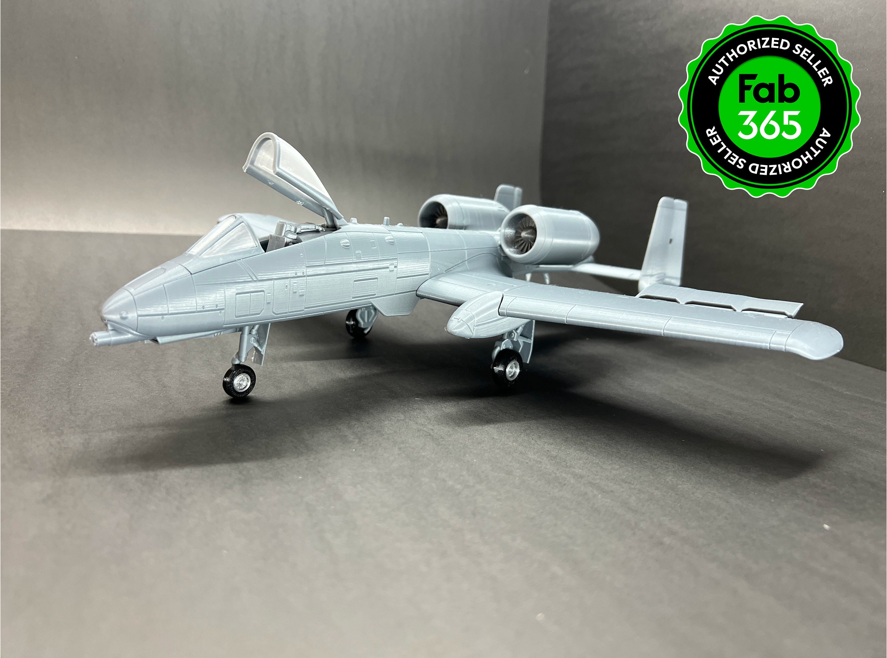 A-10 Thunderbolt II warthog, 3D Printed Model - Etsy