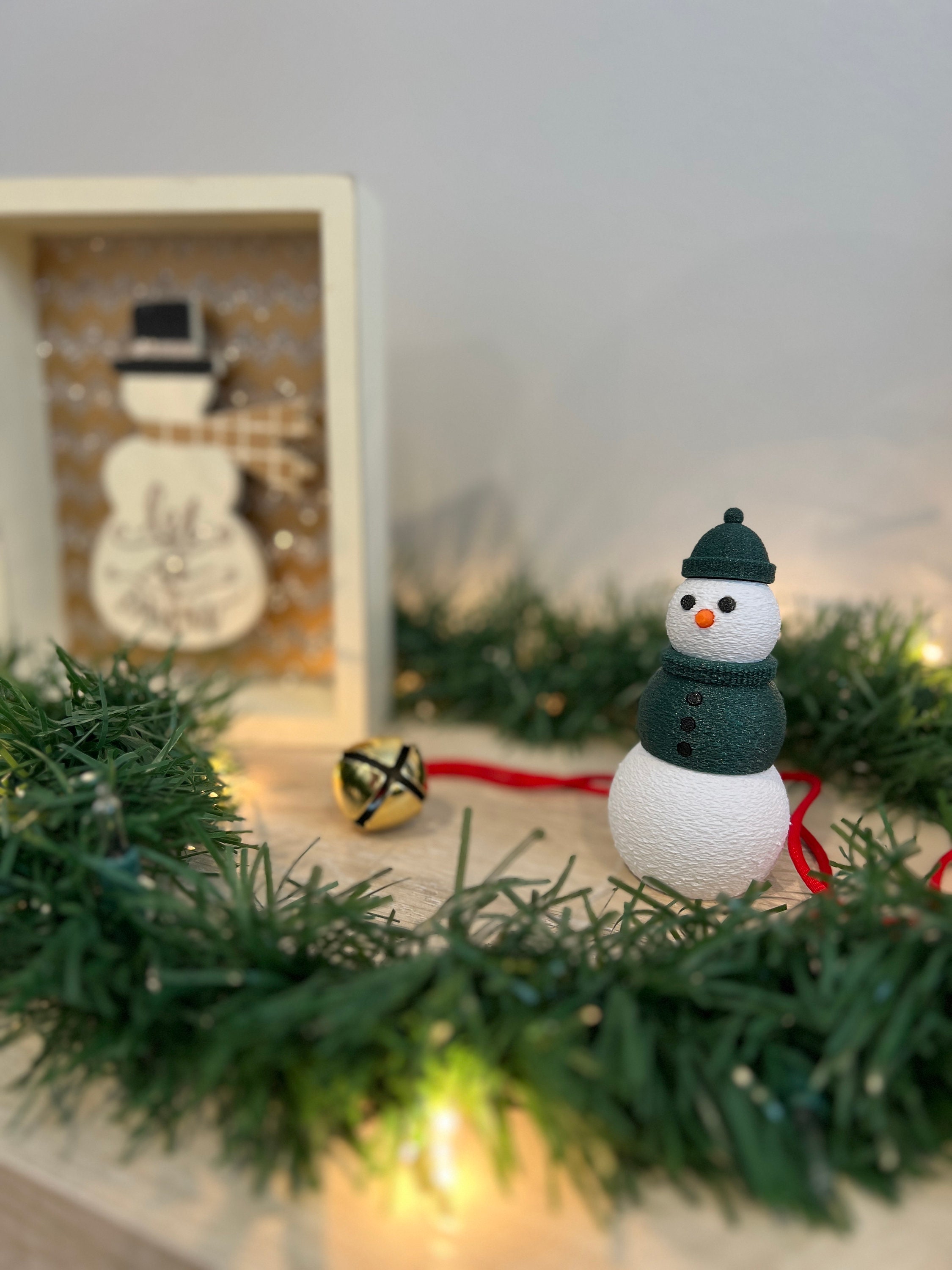 Articulated Snowman, Fidget, Decoration - Etsy