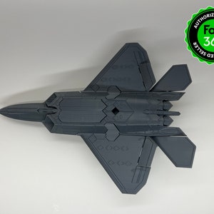 F-22 Raptor Desk Model With Stand, Lockheed Martin Fighter Jet F22 ...