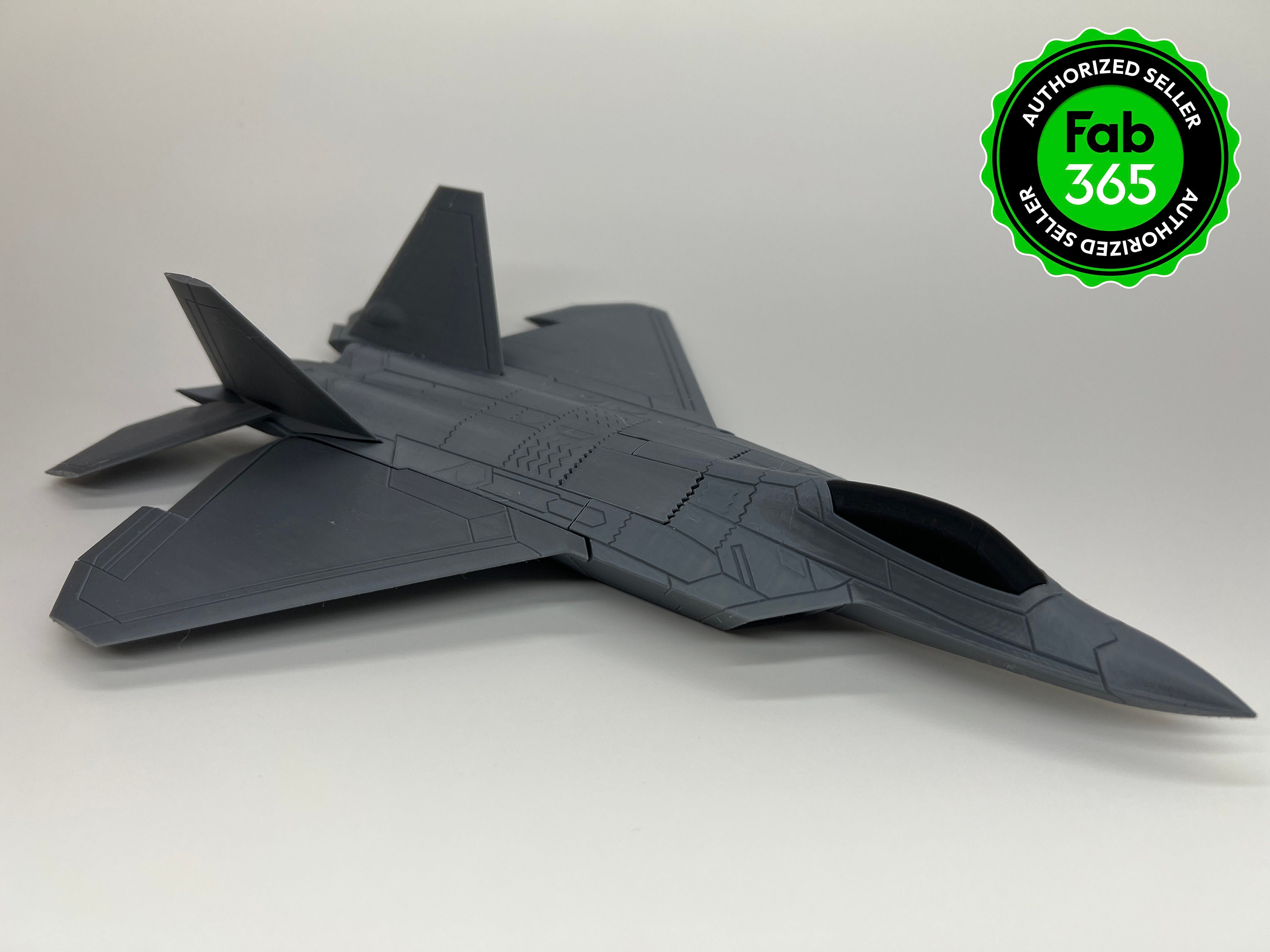 F-22 Raptor Desk Model With Stand, Lockheed Martin Fighter Jet F22 ...