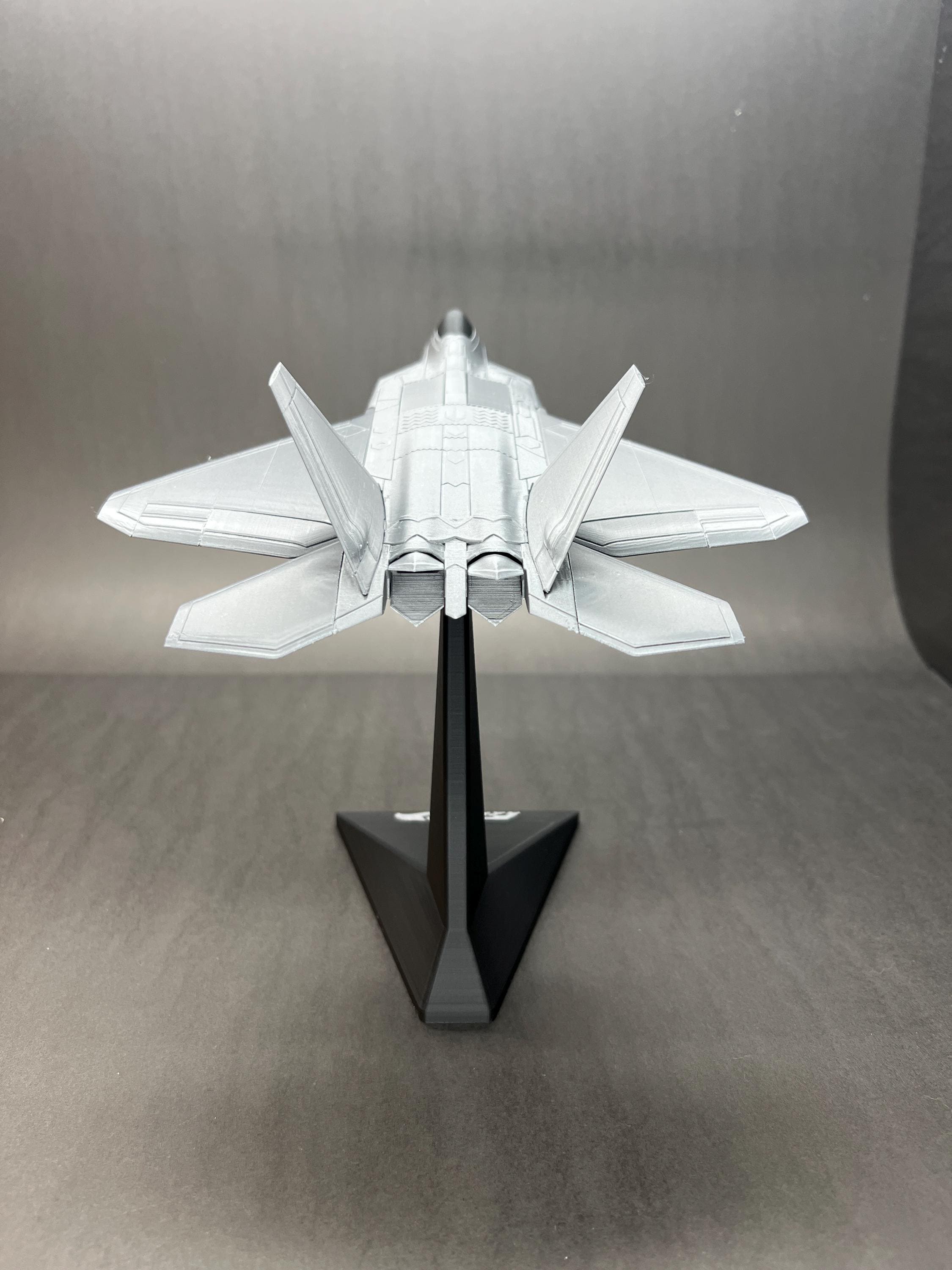 F-22 Raptor Desk Model With Stand, Lockheed Martin Fighter Jet F22 ...